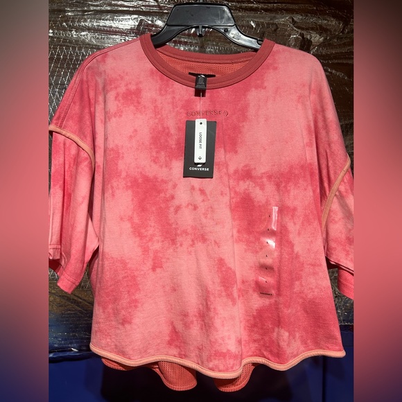 Tops | Converse Vented Mesh Top Terracotta Pink | Poshmark